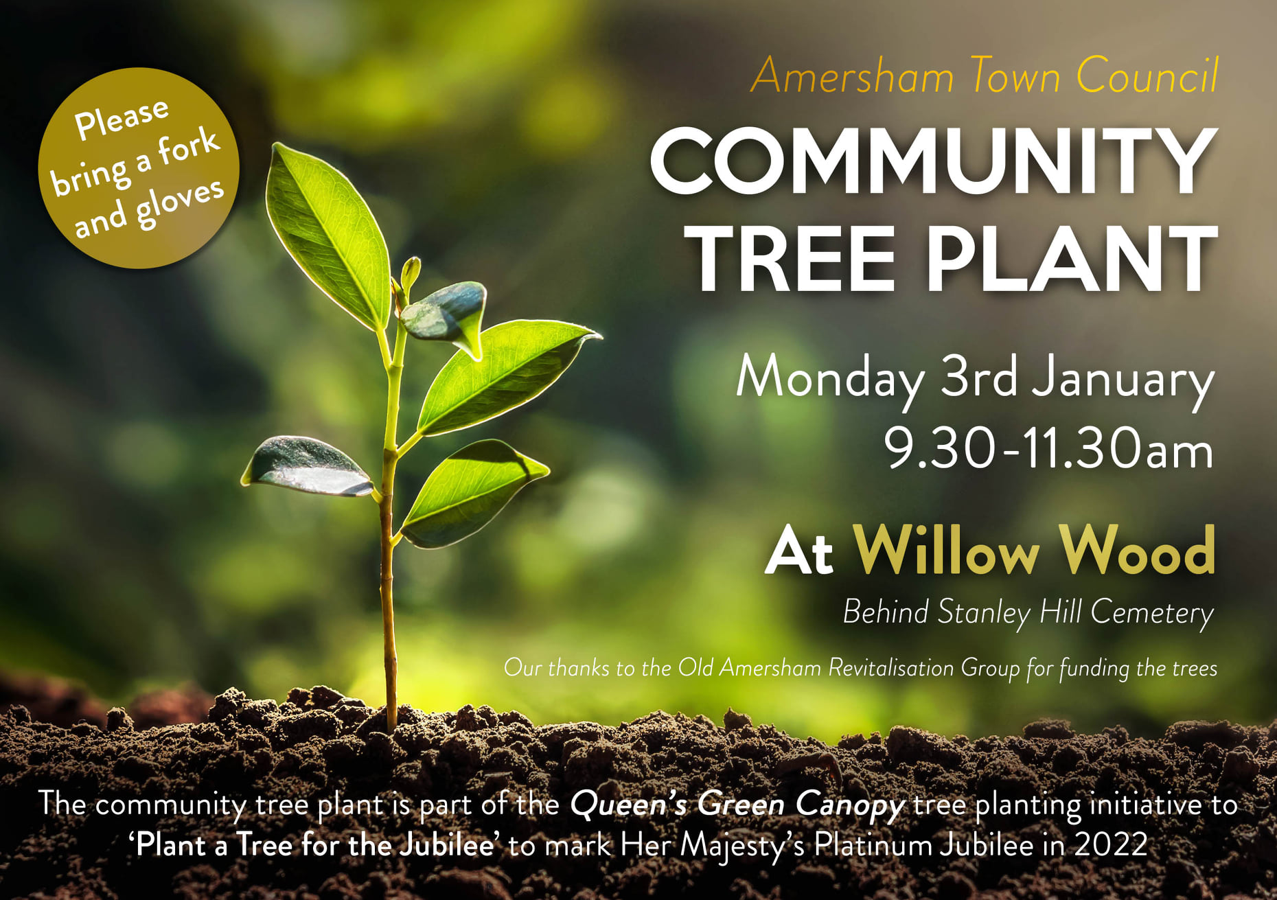 Community Tree Plant - Amersham Town Council