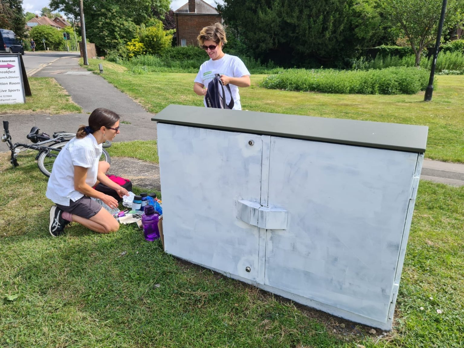 Openreach Cabinets Receive A Makeover! - Amersham Town Council