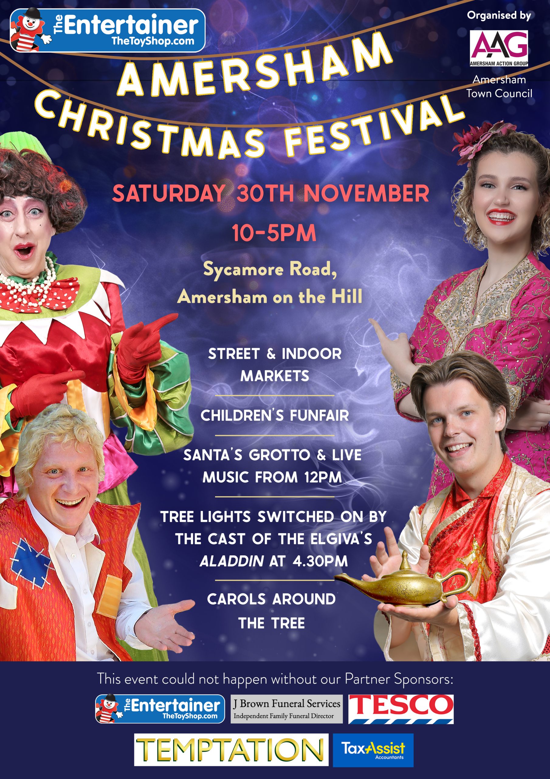 Amersham Christmas Festival - Saturday 30th November 2024 - Amersham ...